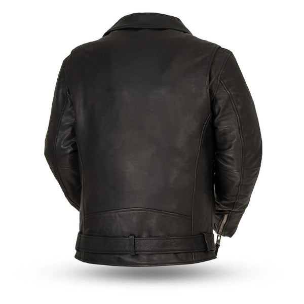 Authentic Highway Patrol Leather Jacket with silver Hardware ...